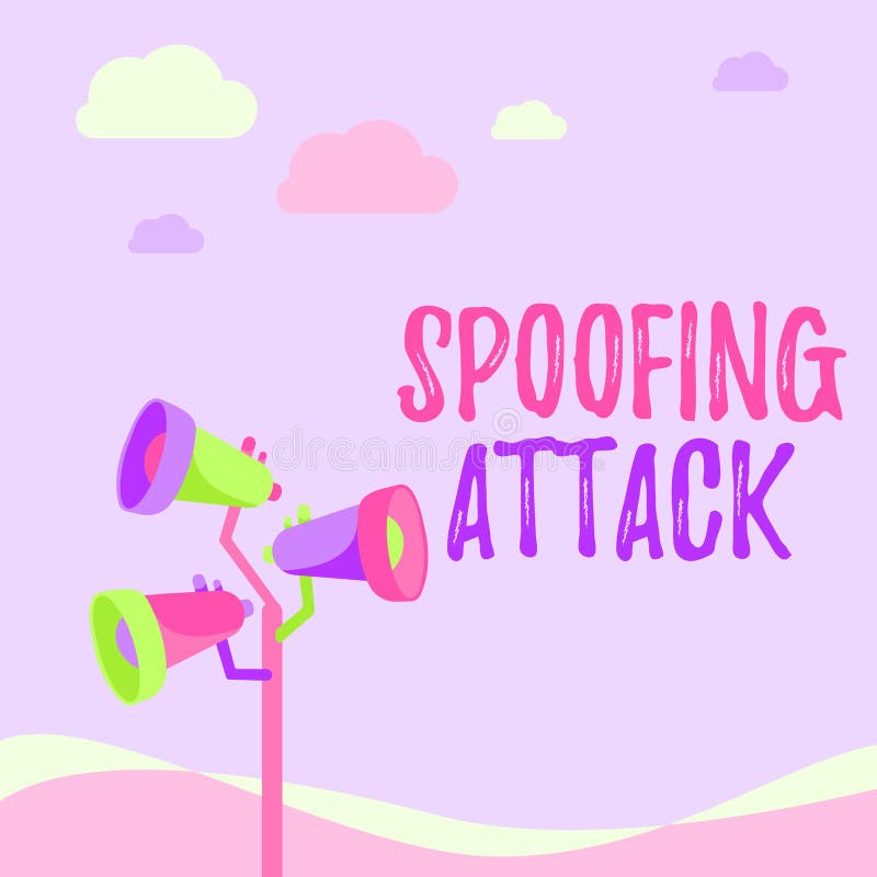 Text Showing Inspiration Spoofing Attack. Conceptual Photo ... Text Showing Inspiration Spoofing Attack. Conceptual Photo ...