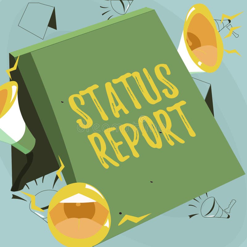 Text Showing Inspiration Status Report. Business Idea Update Summary of ... Text Showing Inspiration Status Report. Business Idea Update Summary of ...