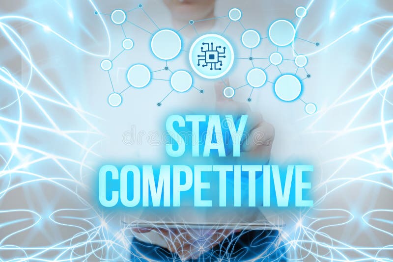 Text Showing Inspiration Stay Competitive. Business Idea Good As or ... Text Showing Inspiration Stay Competitive. Business Idea Good As or ...