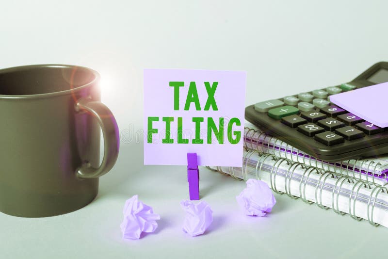 Text Showing Inspiration Tax Filing. Word for Submitting Documens Filed ... Text Showing Inspiration Tax Filing. Word for Submitting Documens Filed ...