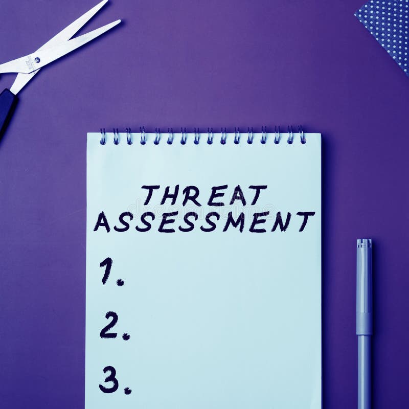 Text Showing Inspiration Threat Assessment. Internet Concept ... Text Showing Inspiration Threat Assessment. Internet Concept ...