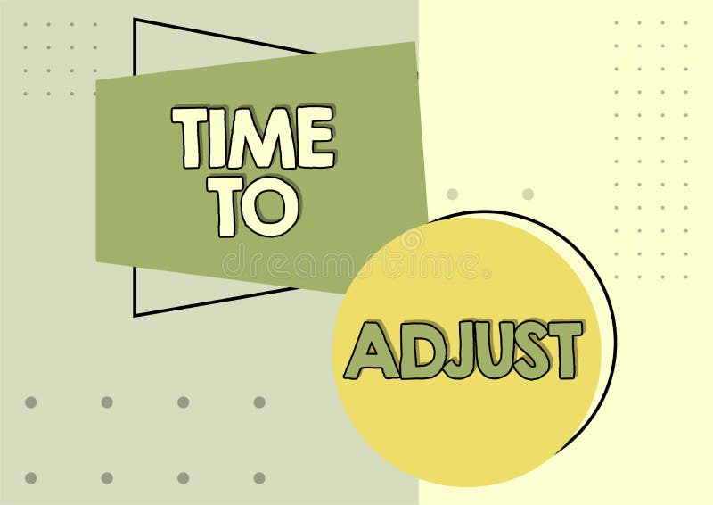 Time Adjustments Stock Illustrations – 59 Time Adjustments Stock ...