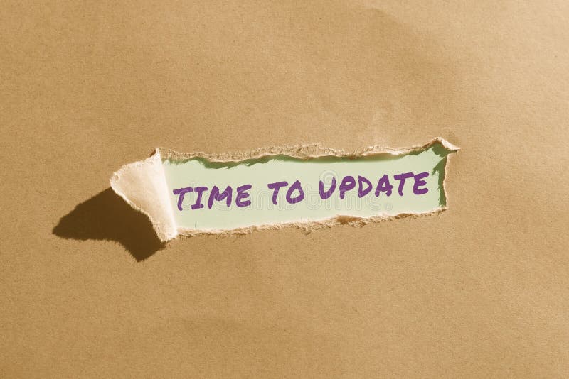 Text Showing Inspiration Time To Update. Concept Meaning the Latest ... Text Showing Inspiration Time To Update. Concept Meaning the Latest ...