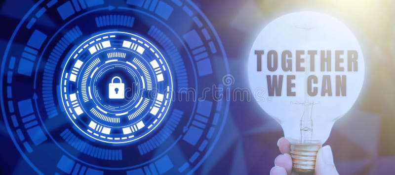 Text Showing Inspiration Together we Canunity Can Makes Everything ...