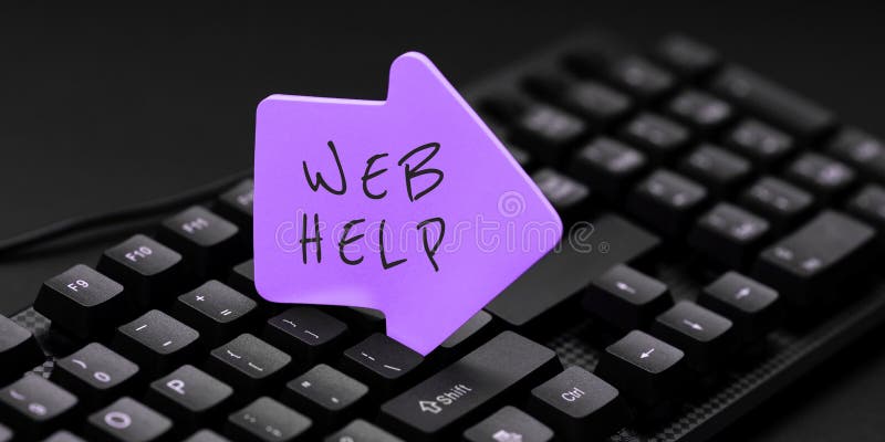 Text Showing Inspiration Web Help. Business Concept Procedural or ...