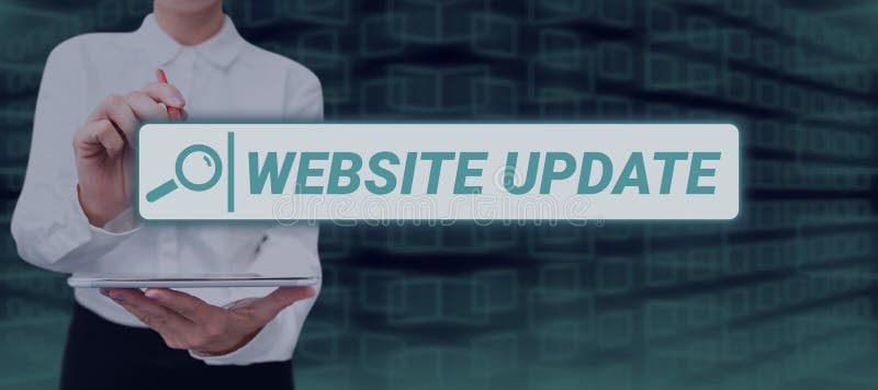 Text Showing Inspiration Website Update. Business Idea Keeping the ... Text Showing Inspiration Website Update. Business Idea Keeping the ...