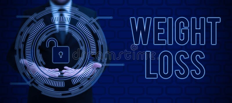 Text Showing Inspiration Weight Loss. Word Written on Decrease in Body ...