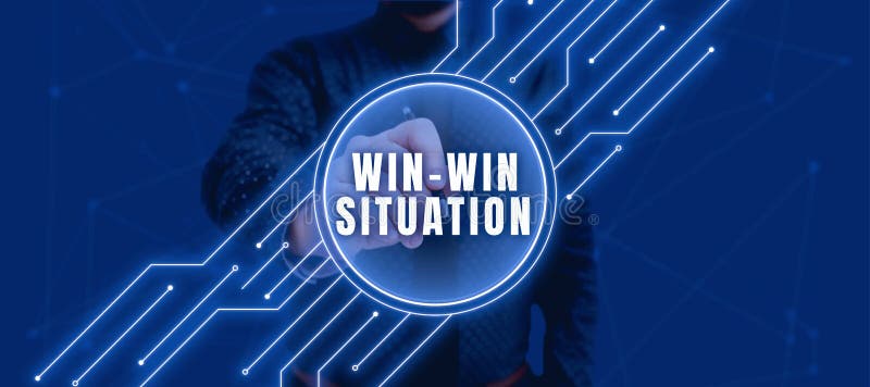 Text Showing Inspiration Win Win Situation. Conceptual Photo Situation ... Text Showing Inspiration Win Win Situation. Conceptual Photo Situation ...