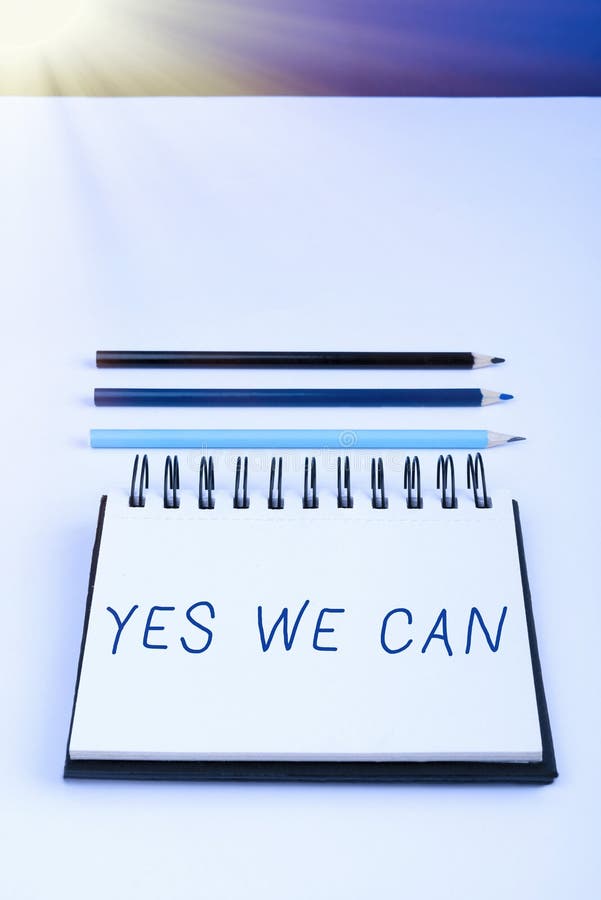 Text Showing Inspiration Yes we Can. Internet Concept Motivation To Do ... Text Showing Inspiration Yes we Can. Internet Concept Motivation To Do ...