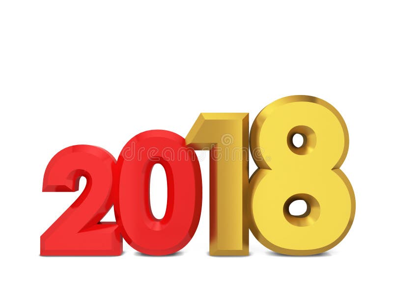 2018 text sign stock illustration. Illustration of number - 111878545