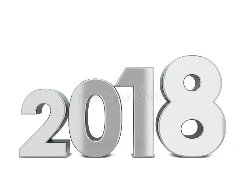 2018 text sign stock illustration. Illustration of element - 111879061