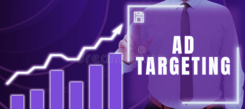 Text Sign Showing Ad Targeting. Business Concept Target the Most ... Text Sign Showing Ad Targeting. Business Concept Target the Most ...