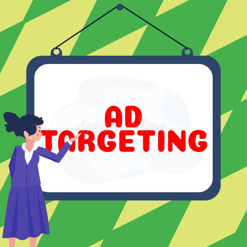 Text Sign Showing Ad Targeting. Business Idea Target the Most Receptive ... Text Sign Showing Ad Targeting. Business Idea Target the Most Receptive ...