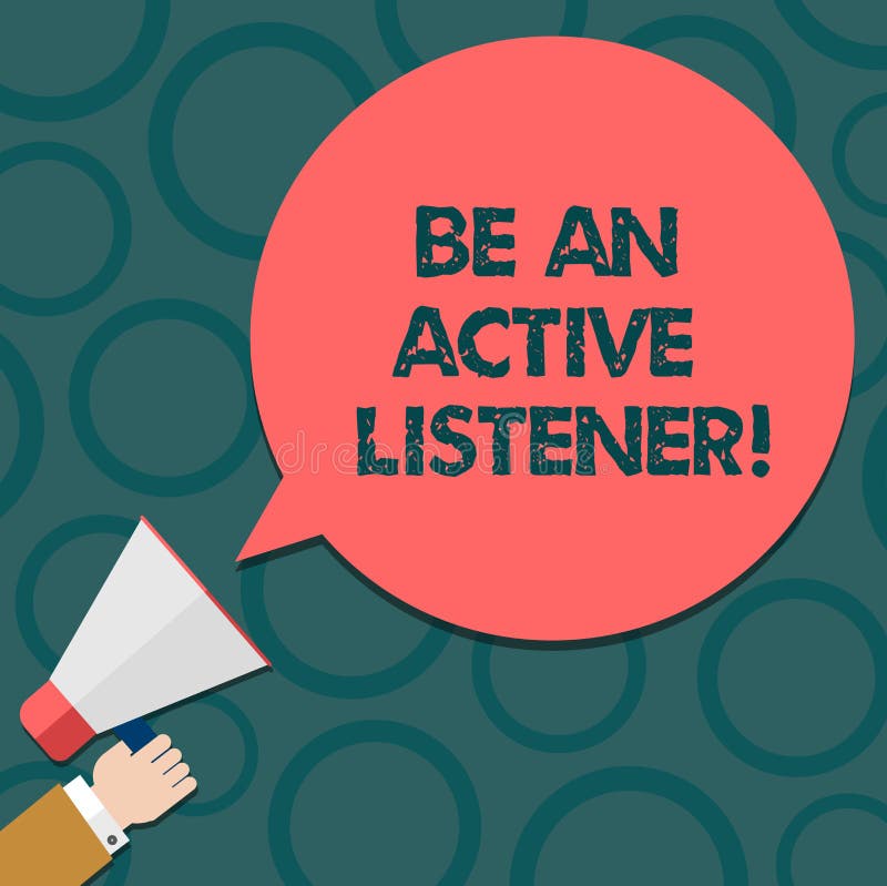 Text Sign Showing Be an Active Listener. Conceptual Photo Pay Attention ... Text Sign Showing Be an Active Listener. Conceptual Photo Pay Attention ...