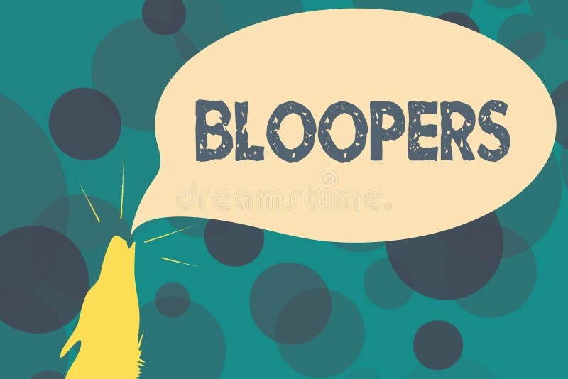 Bloopers Stock Illustrations – 31 Bloopers Stock Illustrations, Vectors ...