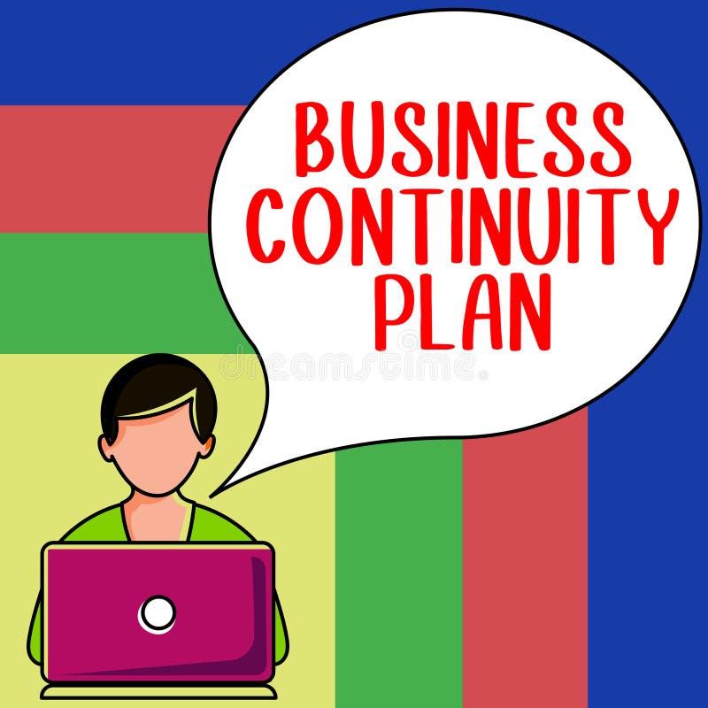 Text Sign Showing Business Continuity Plan. Word for Creating Systems ... Text Sign Showing Business Continuity Plan. Word for Creating Systems ...
