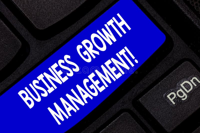 Text Sign Showing Business Growth Management. Conceptual Photo Boosting ... Text Sign Showing Business Growth Management. Conceptual Photo Boosting ...