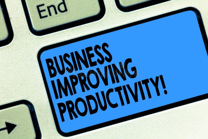 Text Sign Showing Business Improving Productivity. Conceptual Photo ... Text Sign Showing Business Improving Productivity. Conceptual Photo ...