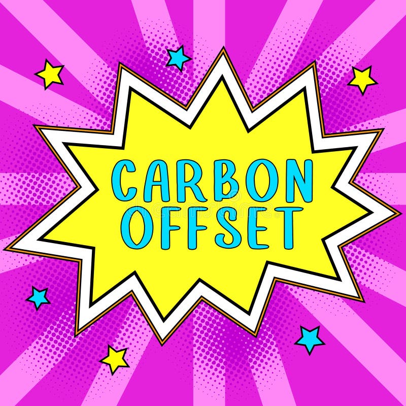 Conceptual Caption Carbon Offset. Business Concept Reduction in ... Conceptual Caption Carbon Offset. Business Concept Reduction in ...