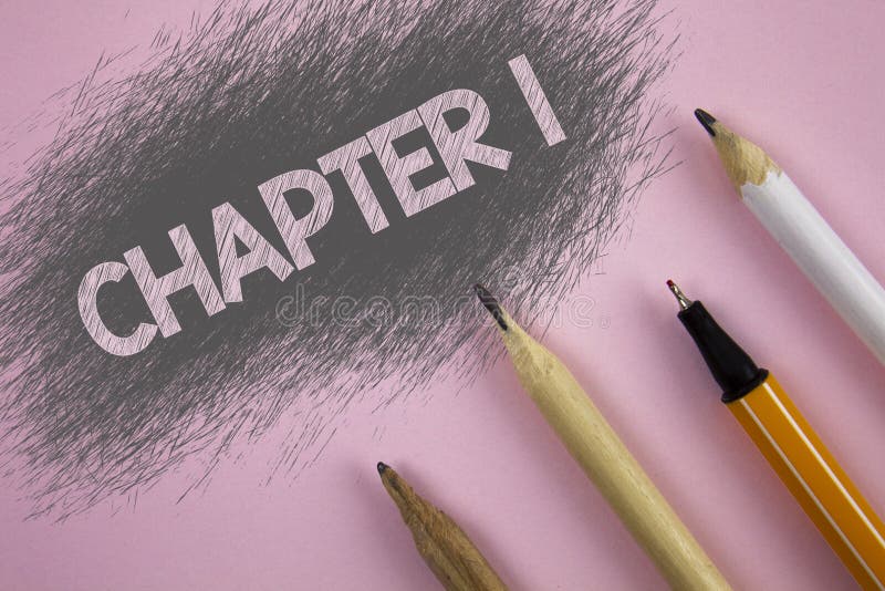 Text Sign Showing Chapter 1. Conceptual Photo Starting Something New or ... Text Sign Showing Chapter 1. Conceptual Photo Starting Something New or ...