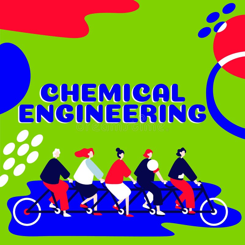 Conceptual Display Chemical Engineering. Word for Developing Things ...