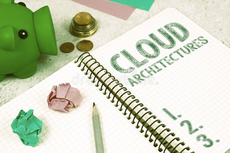 Text Sign Showing Cloud ArchitecturesVarious Engineered Databases ... Text Sign Showing Cloud ArchitecturesVarious Engineered Databases ...