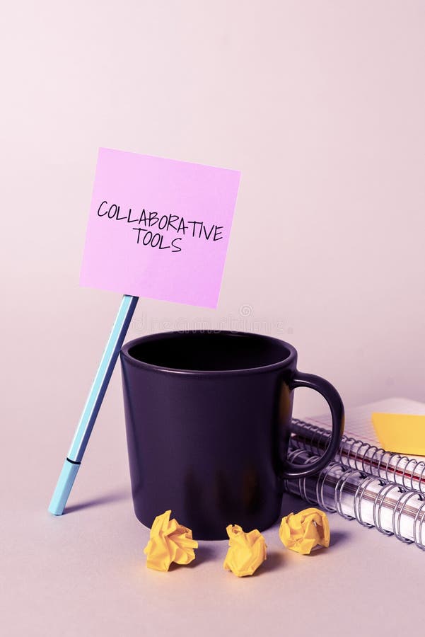 Text Sign Showing Collaborative Tools. Word for Private Social Network ... Text Sign Showing Collaborative Tools. Word for Private Social Network ...