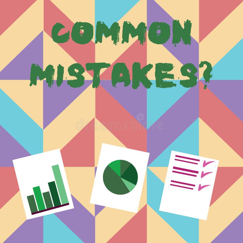 Presentation Mistakes Stock Illustrations – 647 Presentation Mistakes ...