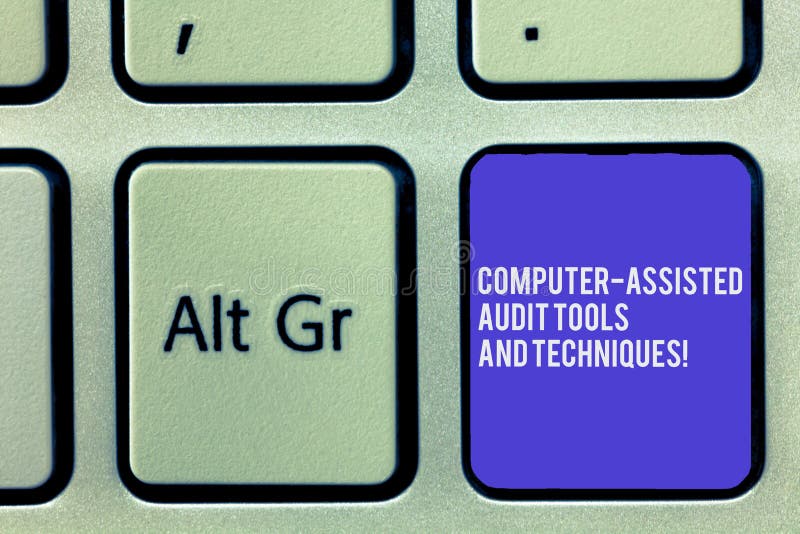 Text Sign Showing Computer Assisted Audit Tools and Techniques ...