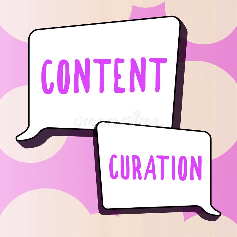 Text Sign Showing Content Curation. Word for Establish a Fluid Workflow ... Text Sign Showing Content Curation. Word for Establish a Fluid Workflow ...