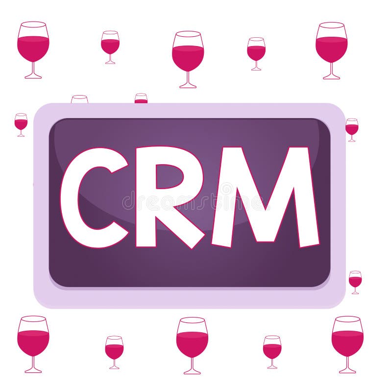 Text Sign Showing Crm. Conceptual Photo Strategy for Analysisaging the ...
