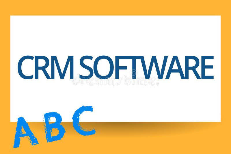 Text Sign Showing Crm Software. Conceptual Photo Customer Relationship ... Text Sign Showing Crm Software. Conceptual Photo Customer Relationship ...