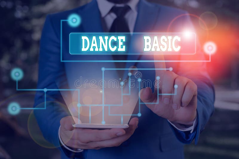 Text Sign Showing Dance Basic. Conceptual Photo Activity that Utilizes ...
