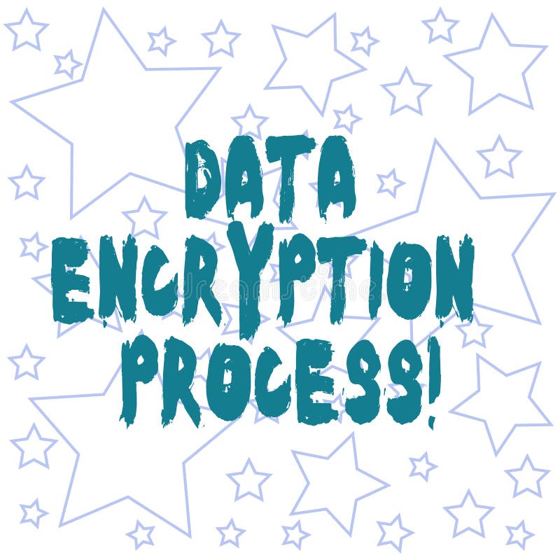 Text Sign Showing Data Encryption Process Conceptual Photo The Method Of Translating Data Into