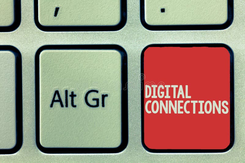 Text Sign Showing Digital Connections. Conceptual Photo Powerful Ways ... Text Sign Showing Digital Connections. Conceptual Photo Powerful Ways ...