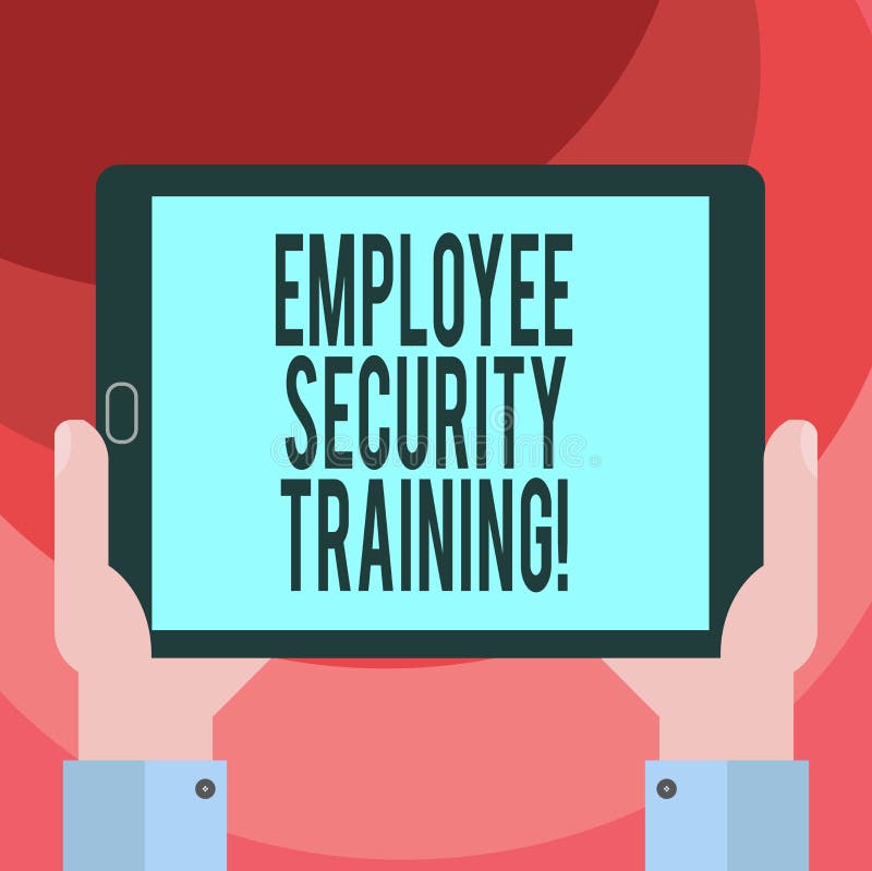 Text Sign Showing Employee Security Training. Conceptual Photo ...