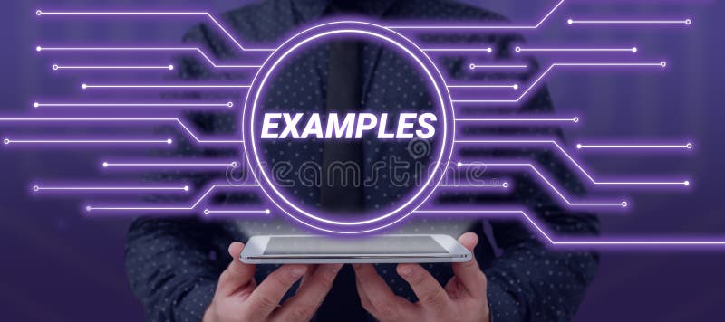 Text Sign Showing Examples. Business Idea Photo Sample Model To Follow ...