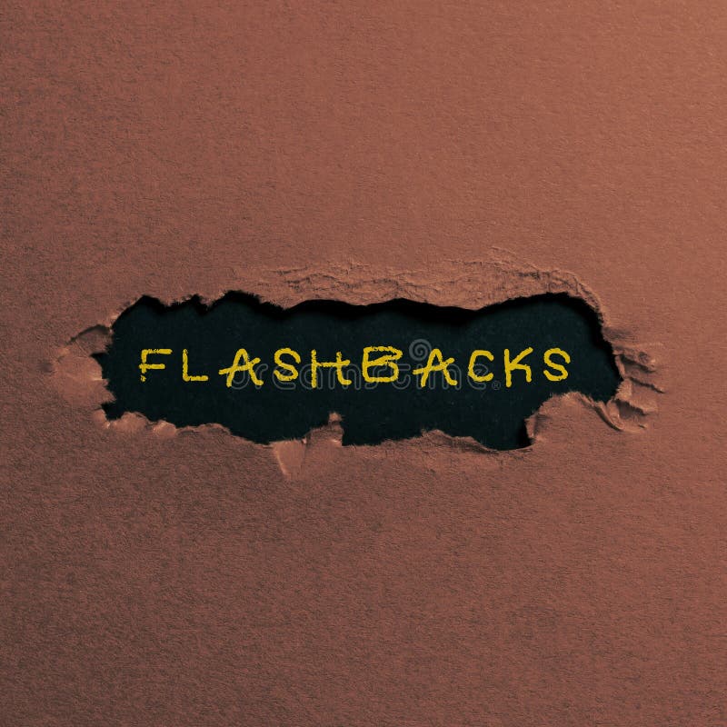 Text Sign Showing Flashbacks. Word Written on Interruption of ...