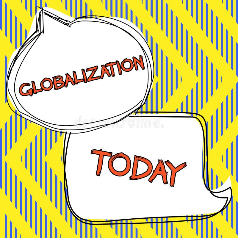 Text Sign Showing Globalization. Internet Concept Development of an ... Text Sign Showing Globalization. Internet Concept Development of an ...