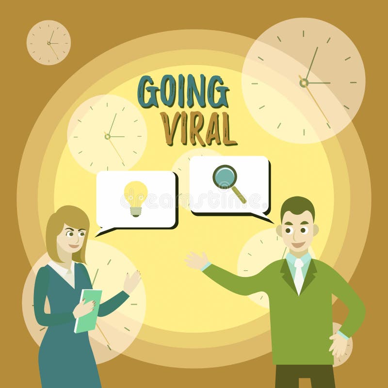 Text Sign Showing Going Viral. Conceptual Photo Image Video or Link ... Text Sign Showing Going Viral. Conceptual Photo Image Video or Link ...