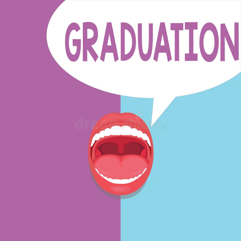 Text Sign Showing Graduation. Conceptual Photo Receiving or Conferring ... Text Sign Showing Graduation. Conceptual Photo Receiving or Conferring ...