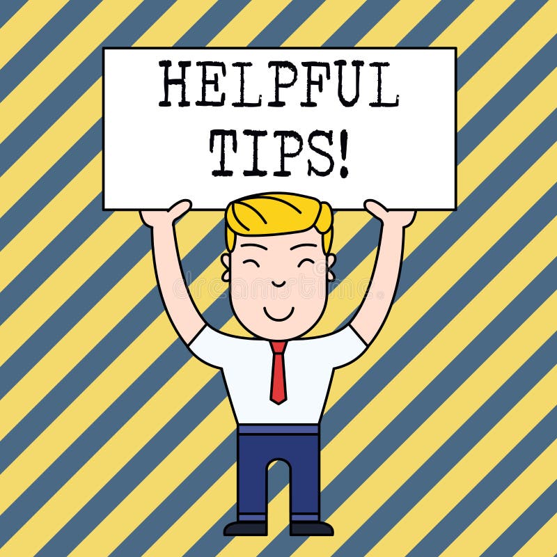 Text Sign Showing Helpful Tips. Conceptual Photo Advices Given To Be ... Text Sign Showing Helpful Tips. Conceptual Photo Advices Given To Be ...