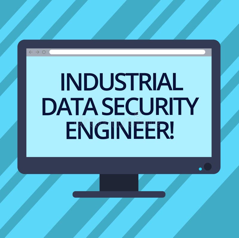 Text Sign Showing Industrial Data Security Engineer. Conceptual Photo ...