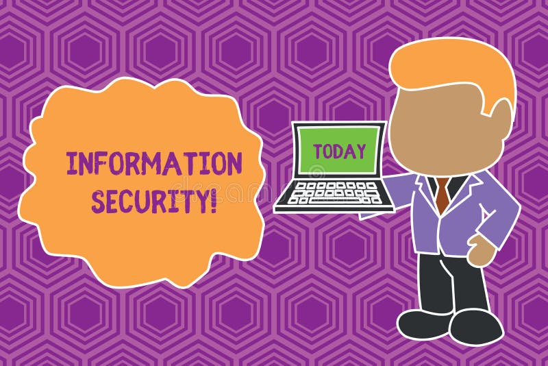 Text Sign Showing Information Security Conceptual Photo Infosec Preventing Unauthorized Access