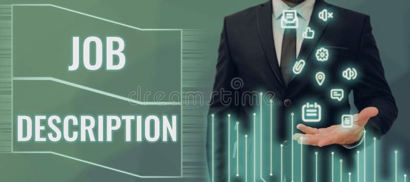 Handwriting Text Job DescriptionA Document that Describes the ...