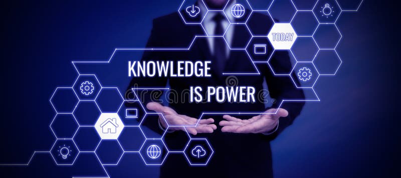 Text Sign Showing Knowledge is Powerskills Acquired through Experience ...