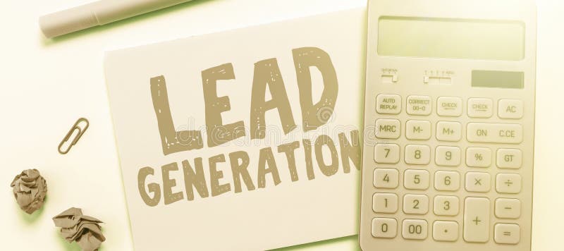 Text Sign Showing Lead Generation. Conceptual Photo Process of ... Text Sign Showing Lead Generation. Conceptual Photo Process of ...