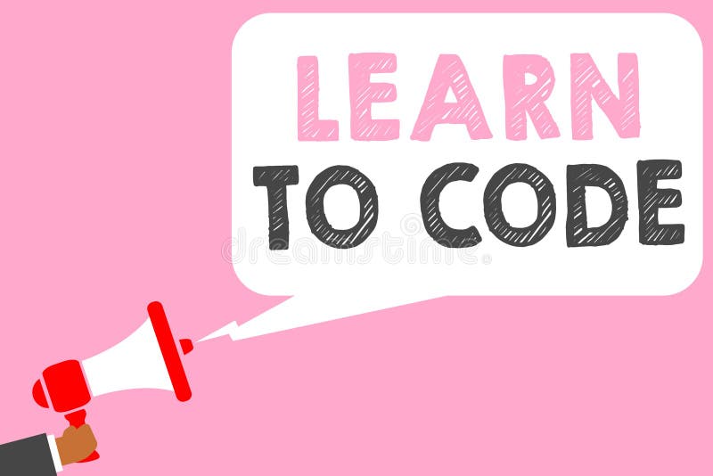 Text Sign Showing Learn To Code Conceptual Photo Learn To Write Software Be A Computer