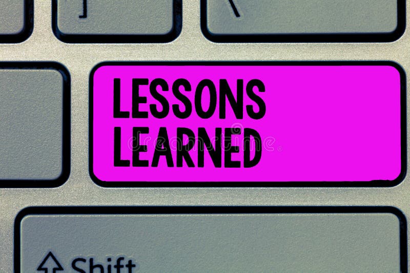 Text Sign Showing Lessons Learned. Conceptual Photo Promote Share and ... Text Sign Showing Lessons Learned. Conceptual Photo Promote Share and ...
