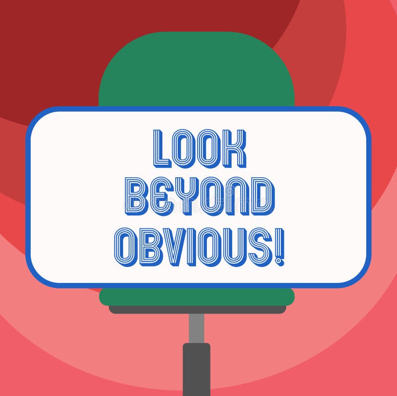 Obvious Stock Illustrations – 514 Obvious Stock Illustrations, Vectors ...